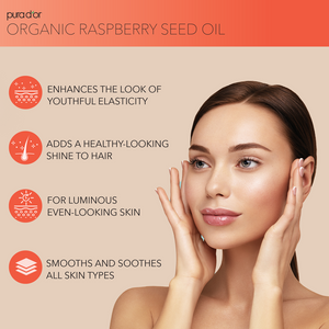 Organic Raspberry Seed Oil 3.38 oz. – PURA D'OR