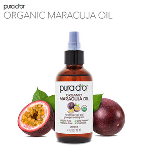 Organic Maracuja Oil 4 oz – PURA D'OR