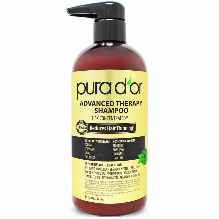 Clinically Formulated Biotin Shampoo 16oz – PURA D'OR