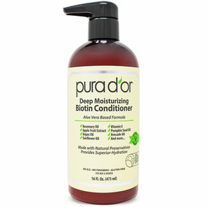Deep Moisturizing Biotin Conditioner 16 oz – PURA D'OR